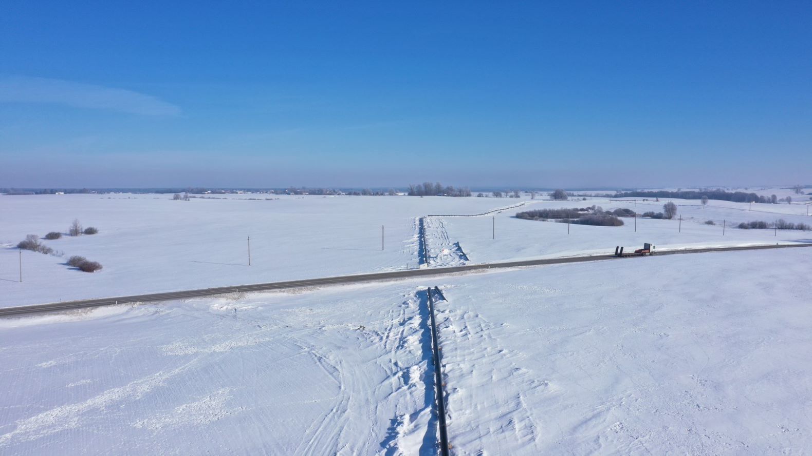 Two thirds of GIPL interconnection underwent load testing | Amber Grid